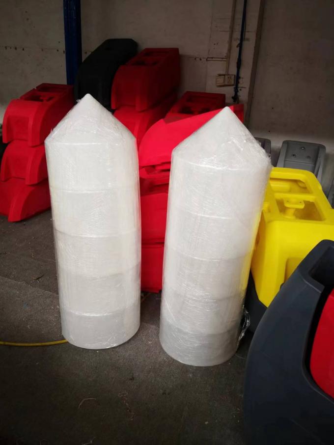 High-density White Heavy-duty PE Fiberglass Sea Dock Piling Caps Pile Cap