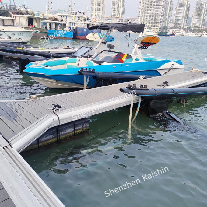 Aluminum Alloy Dock Marina Float Floating Pontoon Marine Floating Docks
