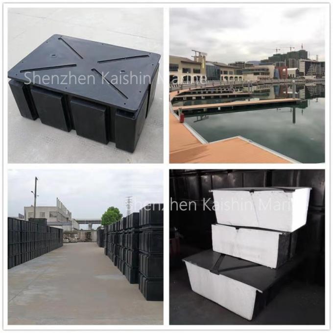 PE Float Pontoon Floatation Basic Part Of A Marine Dock